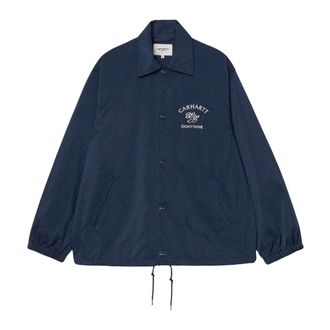 Carhartt Work in Progress Eightynine Coach Jacket - - Jackets - Herren - Blau - XL