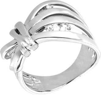 Edenly Ring Spaziergang der Sinne - Camouflage - Weißgold