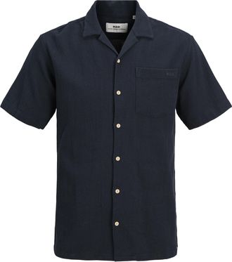 R.D.D. Royal Denim Division Rddwayne Structure Resort Shirt S/S Sn