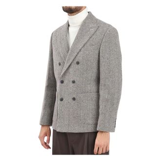 Selected Homme, Vestes, Brun, Taille: 2XL Veste crois&eacute;e