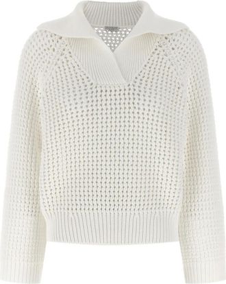 Brunello Cucinelli Damen, Strickwaren, Beige, XSGr&ouml;&szlig;e