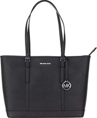 Michael Kors Unbekkant 35T0STVL9L-Black, Sac en bandoulière femme, Schwarz, Normal