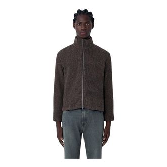 Our Legacy Homme, Pulls, Brun, Taille: XL Pull à Fermeture Éclair