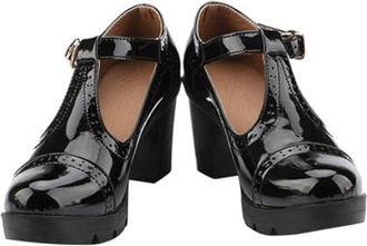 Frcolor Chaussures Femmes Talons Hauts Simples Imperm&eacute;ables Confortables pour Travail Soir&eacute;es Banquets