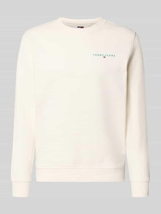 Tommy Jeans Regular Fit Sweatshirt aus Baumwoll-Mix Modell LINEAR CREW