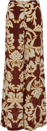 AMOTEA Amotea, Femme, Pantalons, Multicolore, Taille: 42 FR Carol High Waisted Pants