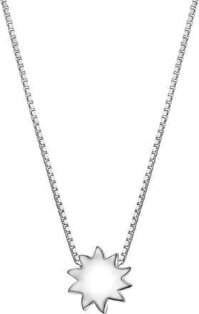 Glanzst&uuml;cke M&uuml;nchen Halskette - Sterling Silber Halskette Sonne - Gr. unisize - in Silber - f&uuml;r Damen
