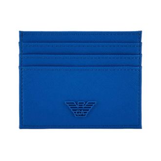 Emporio Armani Stilvolle Blaue Geldb&ouml;rsen & Kartenhalter - - Accessories - Herren - Blau - ONE SIZE