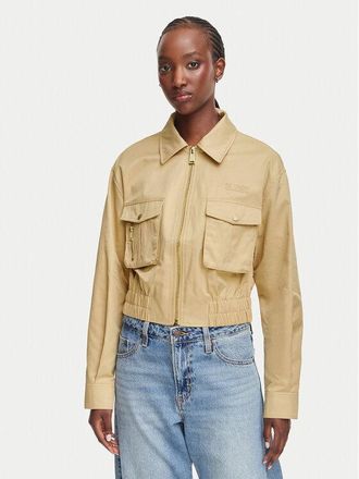 Guess &Uuml;bergangsjacke W6YL20 W2910 Beige Regular Fit