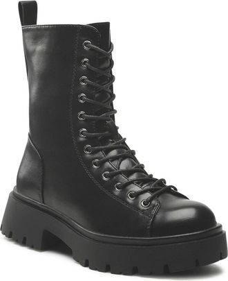 Jenny Fairy Schn&uuml;rstiefeletten Jenny Fairy WS125-03 Schwarz