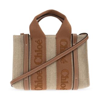 Chlo&eacute; Femme, Sacs, Brun, Taille: ONE Size Mini Sac Tote Woody