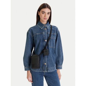 Calvin Klein Umh&auml;ngetasche Calvin Klein Puffer Utility Phone Crossbody LV04D1115G Schwarz