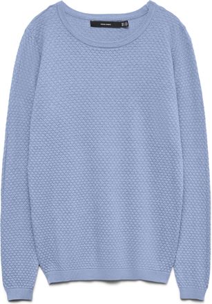 Vero Moda Vmcare Structure Ls O-Neck Blou Noos