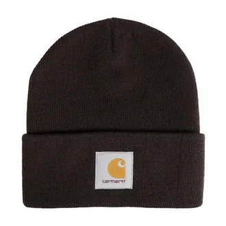 Carhartt Work in Progress Homme, Accessoires, Brun, Taille: ONE Size Bonnet Court