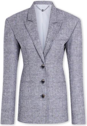 Paco Rabanne Ma&szlig;geschneiderte Blazerjacke - - Jackets - Damen - Grau - M