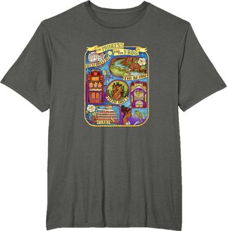 Disney Princess And The Frog Map T-Shirt