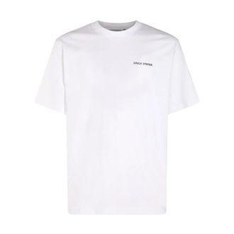 Daily Paper Clothing Wei&szlig;es T-Shirt mit Front- und R&uuml;ckendruck - - Tops - Herren - Wei&szlig; - M