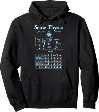 MathWare Nerdy Snow Physik Lass es Schnee Tag Mathe Science Lehrer Geek Pullover Hoodie