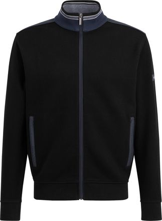 Bugatti Herren Sweatjacke 8700-75120C modern, Rei&szlig;verschluss, Baumwolle, bequem, sportlich, elegant, klassisch