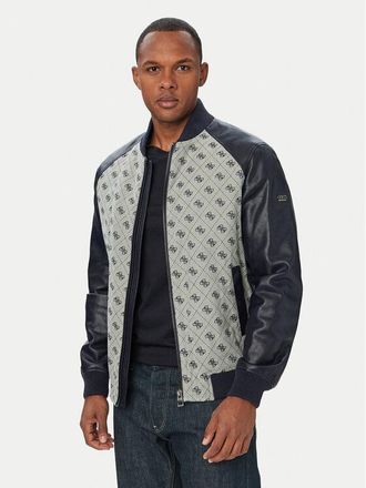 Guess Bomberjacke M6YL13 W2804 Dunkelblau Regular Fit