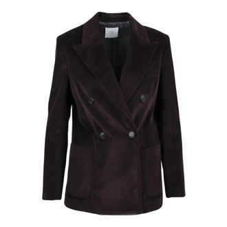 Eleventy Cord-Sakko - - Jackets - Damen - Lila - M