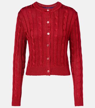 Ralph Lauren Collection Cardigan en soie