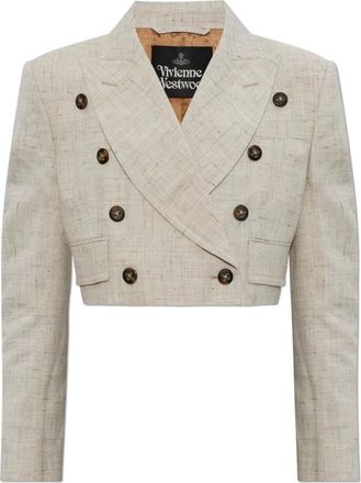 Vivienne Westwood Femme, Vestes, Gris, Taille: 36 FR Blazers
