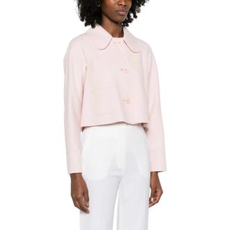 Max Mara Femme, Vestes, Rose, Taille: 38 FR Light Jacket