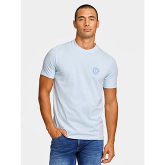 Lindbergh Lindbergh T-Shirt 30-400267 Himmelblau Relaxed Fit