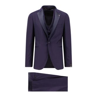 Tagliatore I1314 Smokinganzug - - Suits - Herren - Blau - 2XL