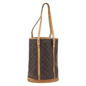 Louis Vuitton Pre-owned Canvas Bucket Bag - - Pre-owned - Damen - Braun - ONE SIZE