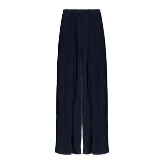 Victoria Beckham Plisseehose - - Trousers - Damen - Blau - XS