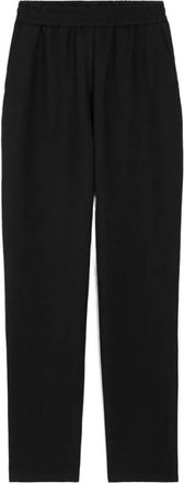 Ami Femme, Pantalons, Noir, Taille: 40 FR Pantalon &agrave; Taille &Eacute;lastiqu&eacute;e