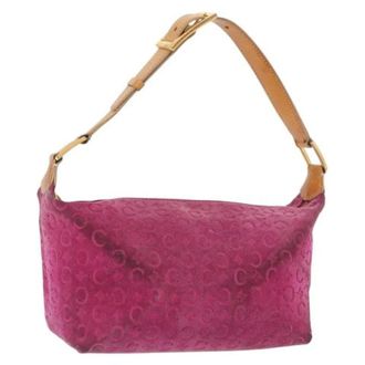 Celine Sac bandouli&egrave;re en daim Pre-owned - Femme - Pre-owned - Rose - Taille: ONE Size
