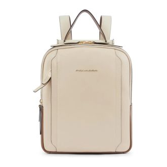 Piquadro Femme, Sacs, Beige, Taille: ONE Size Circle Rfid Backpack