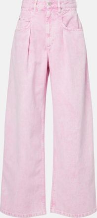 Isabel Marant High-Rise Wide-Leg Jeans Rachelle