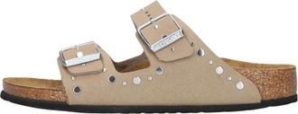 Birkenstock Femme, Chaussures, Beige, Taille: 33 EU Arizona Rivets