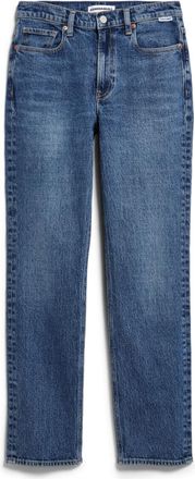 Armedangels Damen Straight Jeans Bio-Baumwoll Mix Comfort Stretch CARENAA Slim Fit Atmospheric