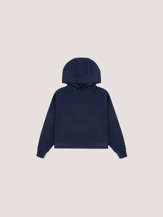 Circolo 1901 Hooded sweatshirt Dark Blue Jersey / XS