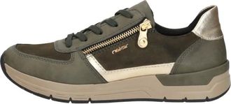 Rieker Femme, Chaussures, Vert, Taille: 42 EU Baskets Laag