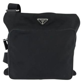 Prada Pre-owned Vintage Nylon Cross Body Bag - - Pre-owned - Damen - Schwarzk - ONE SIZE