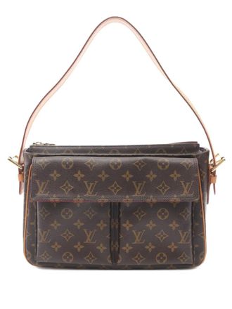 Louis Vuitton sac porté épaule Vivacite GM monogrammé (2003) - Marron