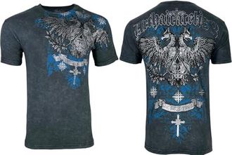 Xtreme Couture Archaic by Affliction T-Shirt Homme Calcium, gris, Taille 4XL