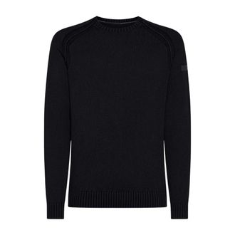 Roberto Ricci Design Rundhals-Strickpullover - - Knitwear - Herren - Blau - 2XL