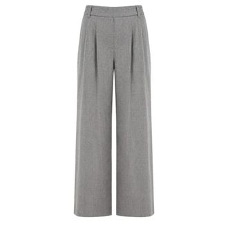 Ermanno Scervino Femme, Pantalons, Gris, Taille: 36 FR Pantalon large