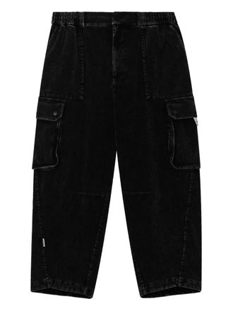 Musium Div. pantalon à poches cargo - Noir
