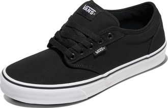 Vans Herren Atwood Canvas-Trainer, Black/White, 42.5 EU