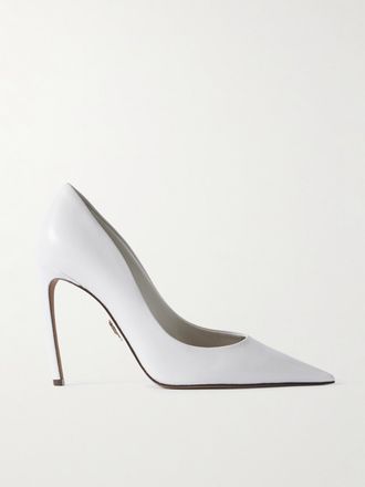 Dolce & Gabbana Escarpins En Cuir - Blanc