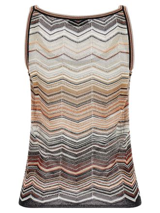 Missoni Womens Multicolor Viscose Tank Tops