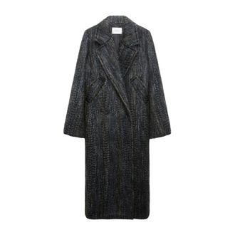 Dorothee Schumacher Double-Breasted Manteaux - Femme - Manteaux - Gris - Taille: 40 FR